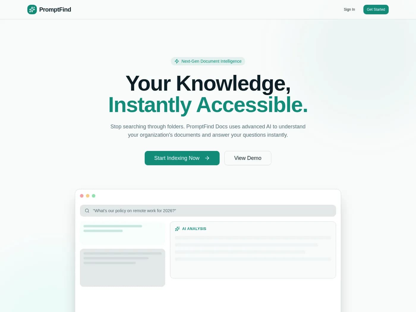 PromptFind Docs