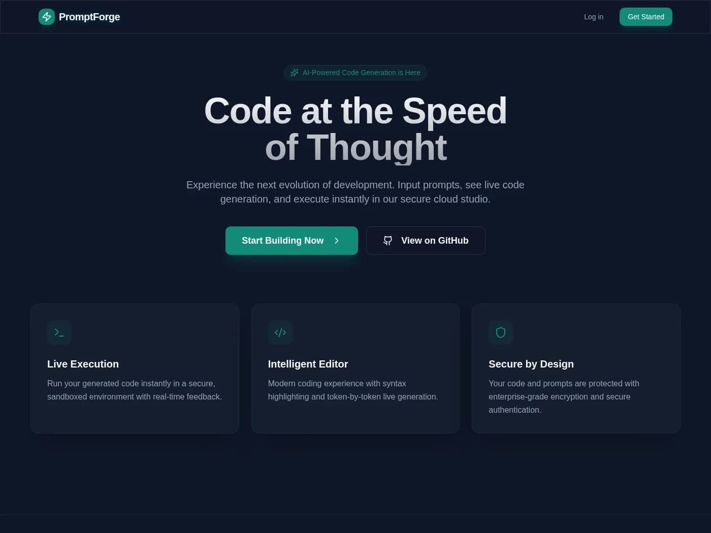 PromptForge AI Studio