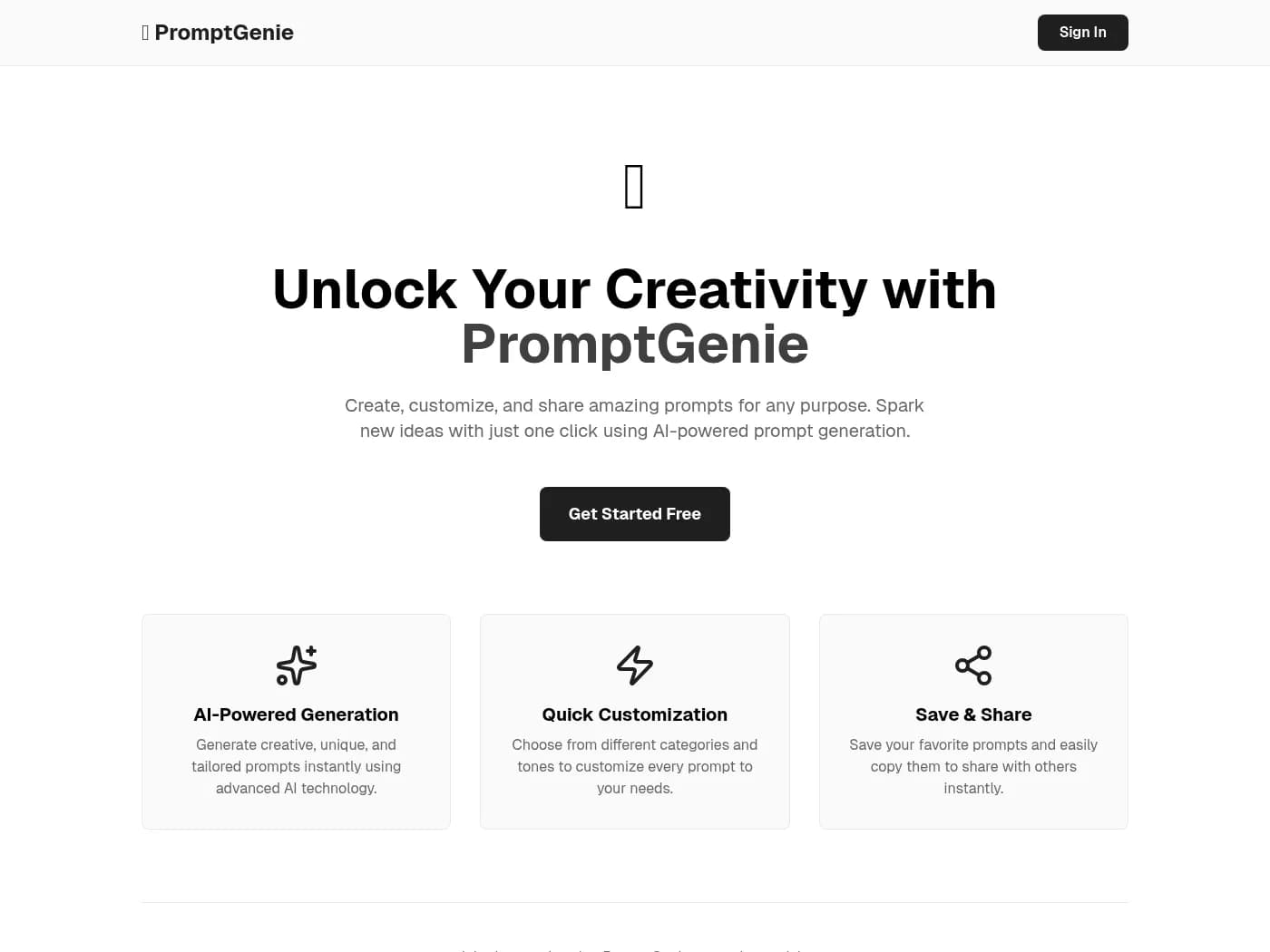 PromptGenie