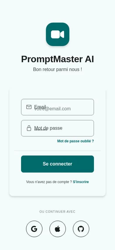 PromptMaster AI Video App