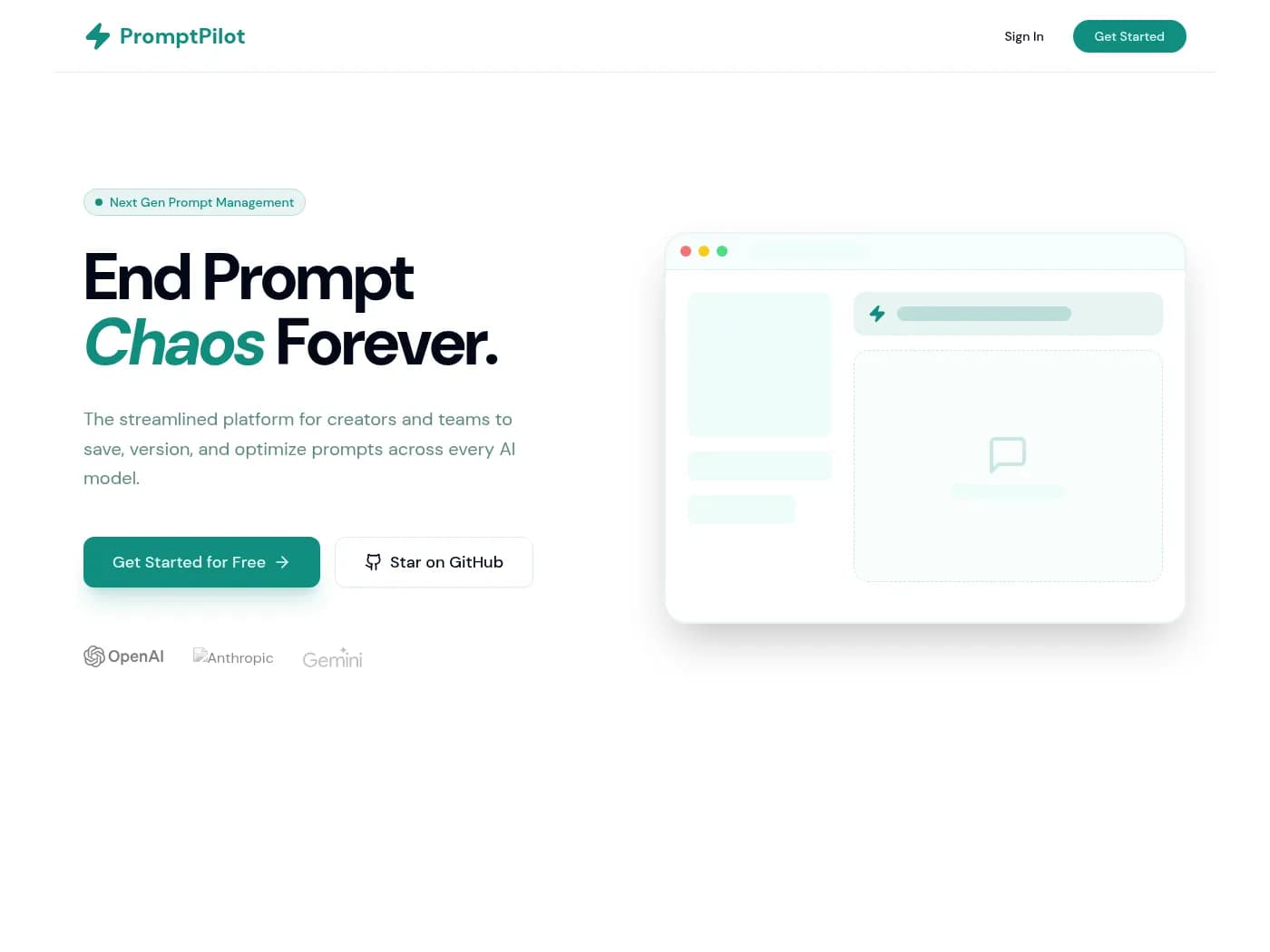 PromptPilot SaaS