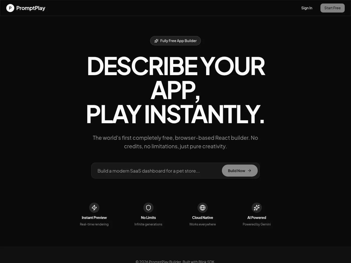 PromptPlay Builder