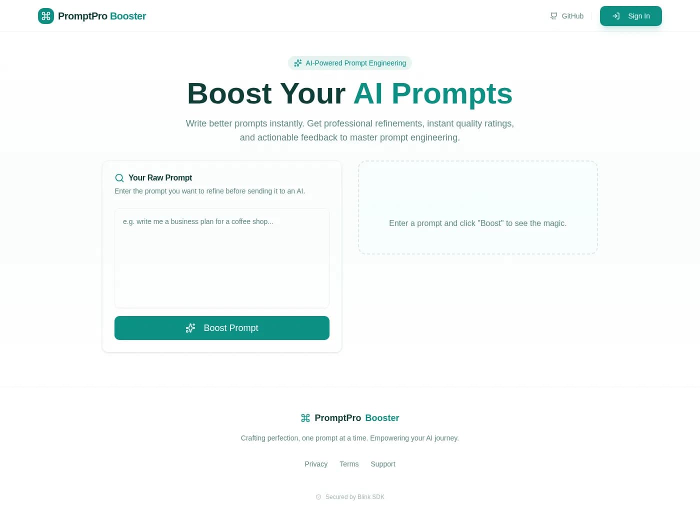 PromptPro Booster