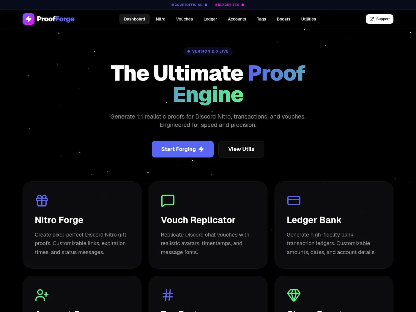 ProofForge Web Generator