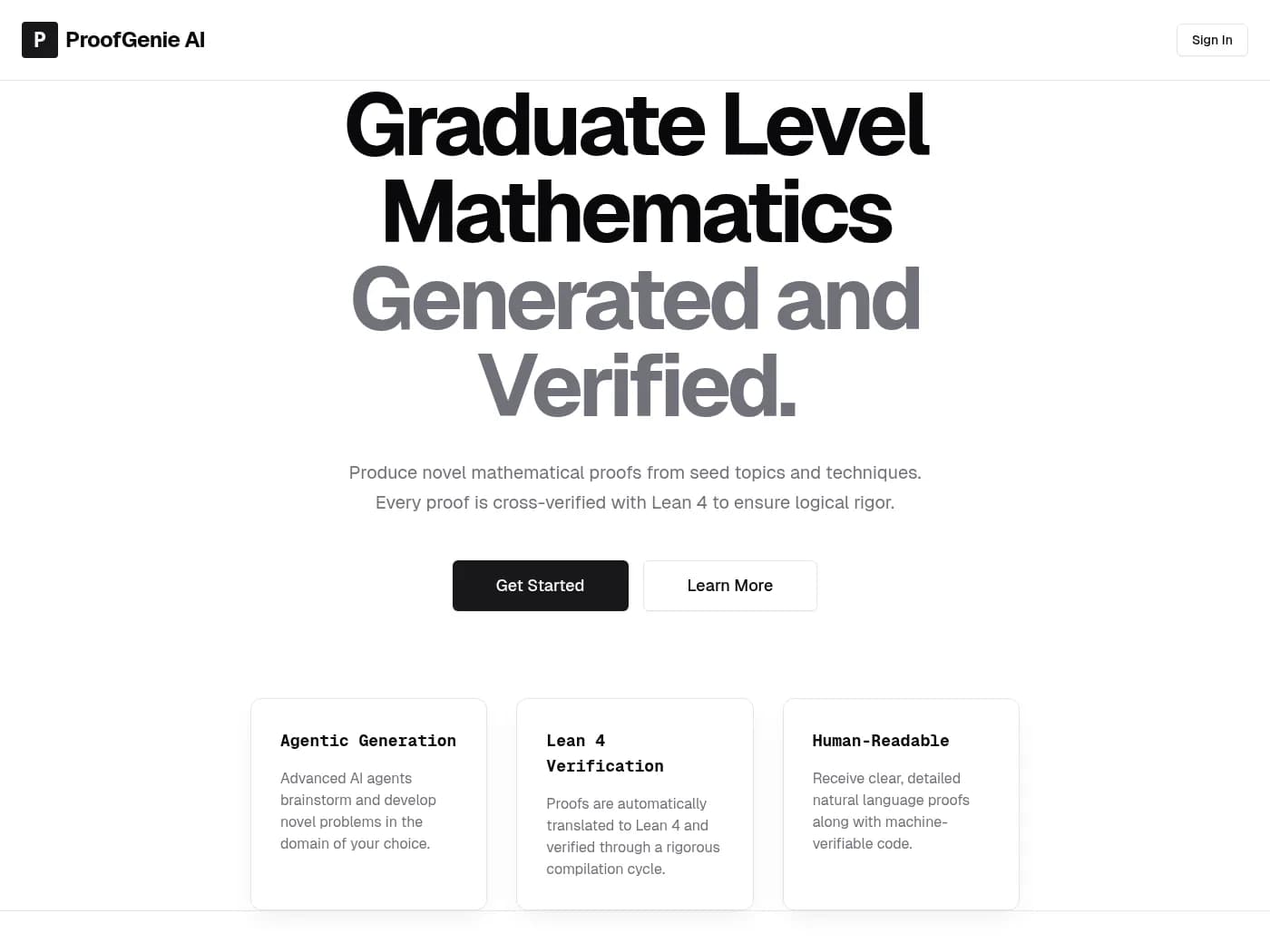 ProofGenie AI