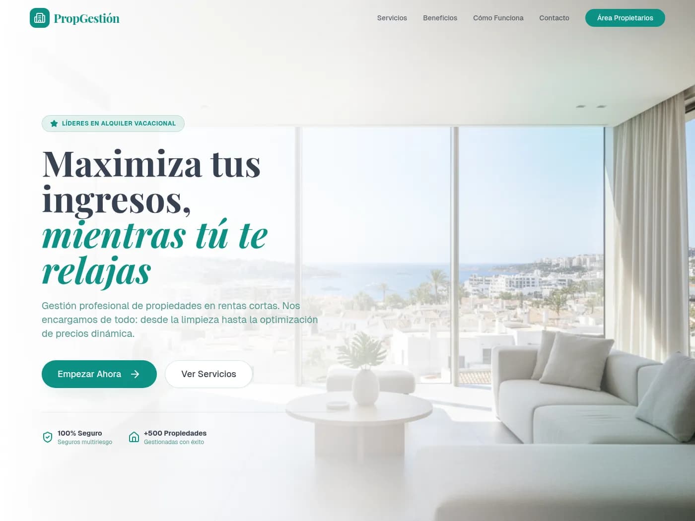 PropGestión Web