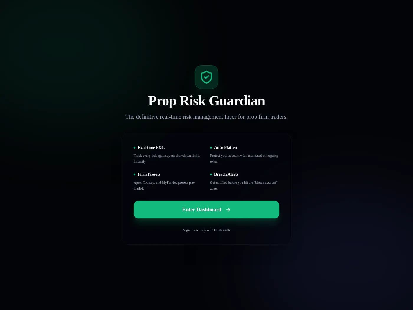 Prop Risk Guardian