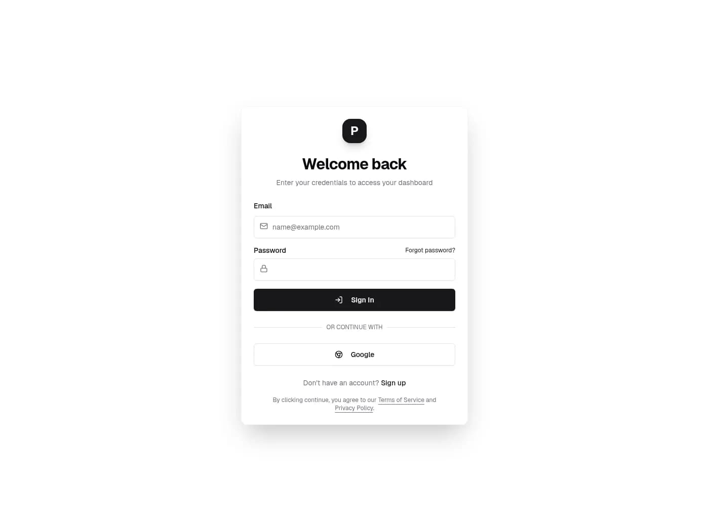 ProPanel Admin Dashboard