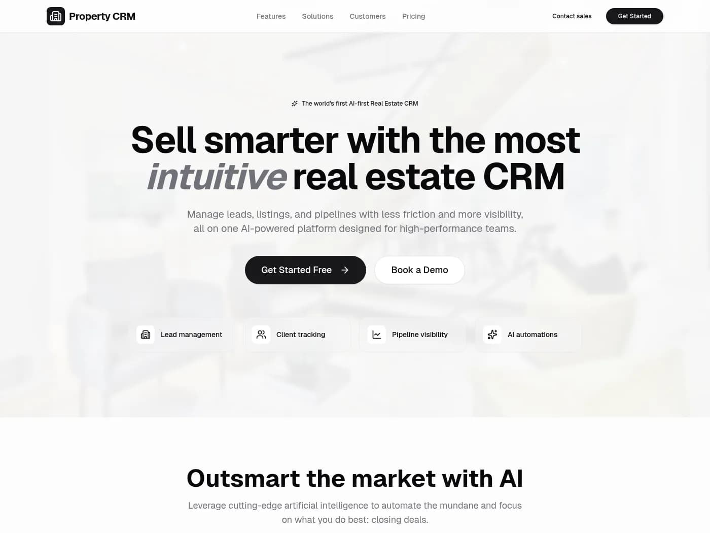 Property CRM Dashboard