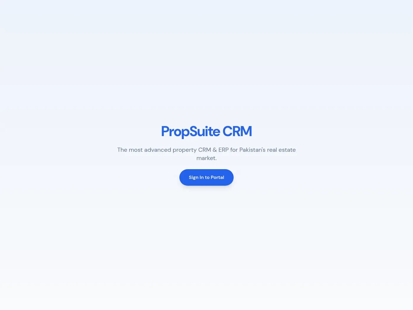 PropSuite CRM ERP