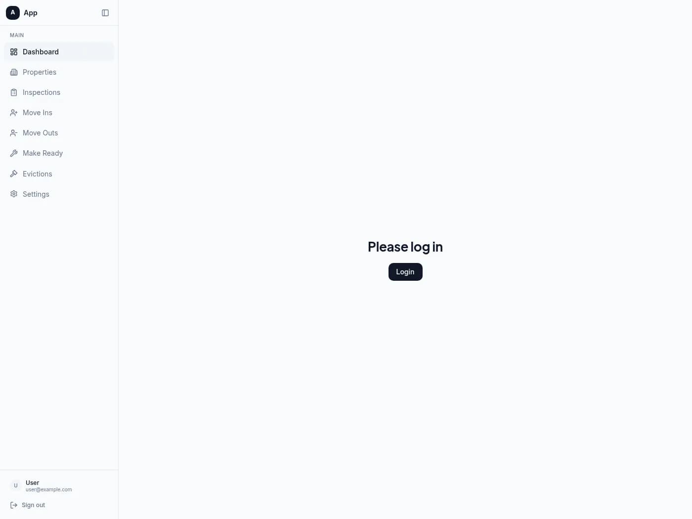 PropManage Tracker