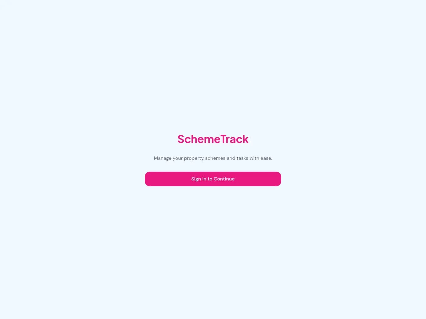 SchemeTrack Property Manager