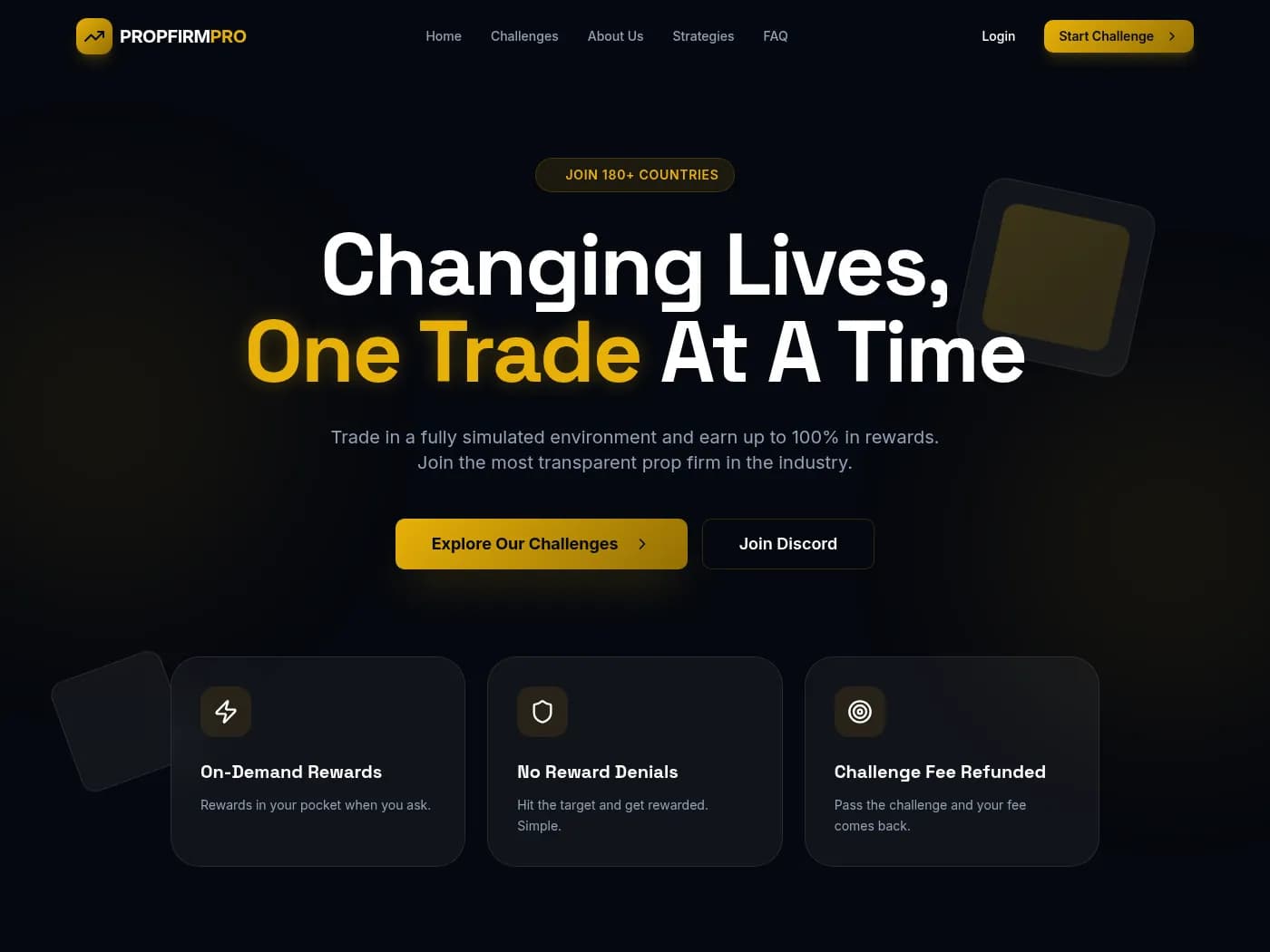 PropFirm Pro Website