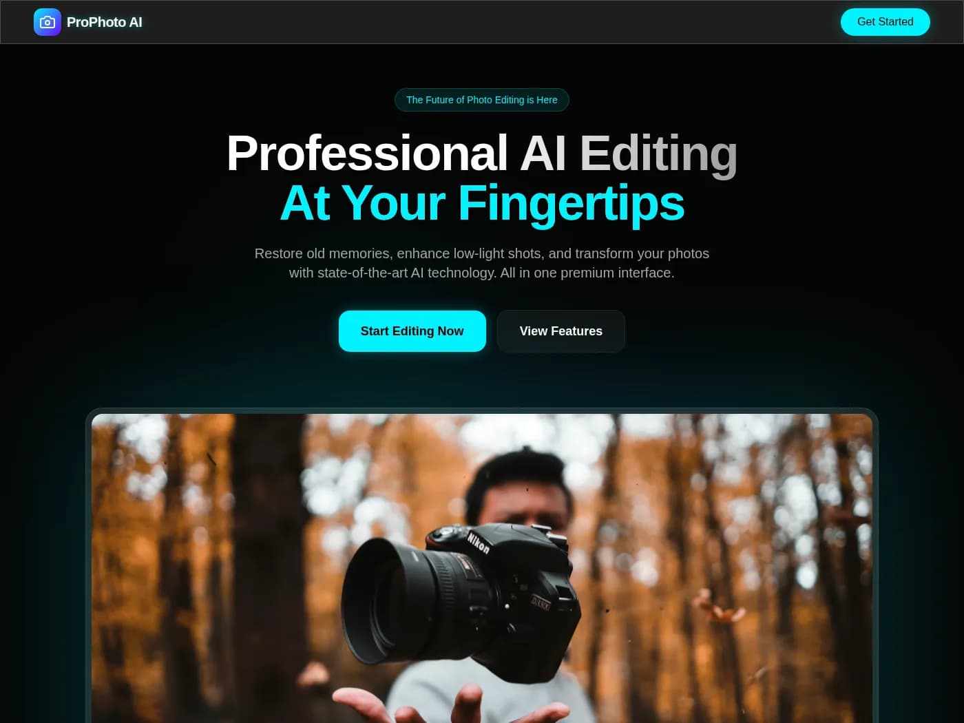 ProPhoto AI Editor