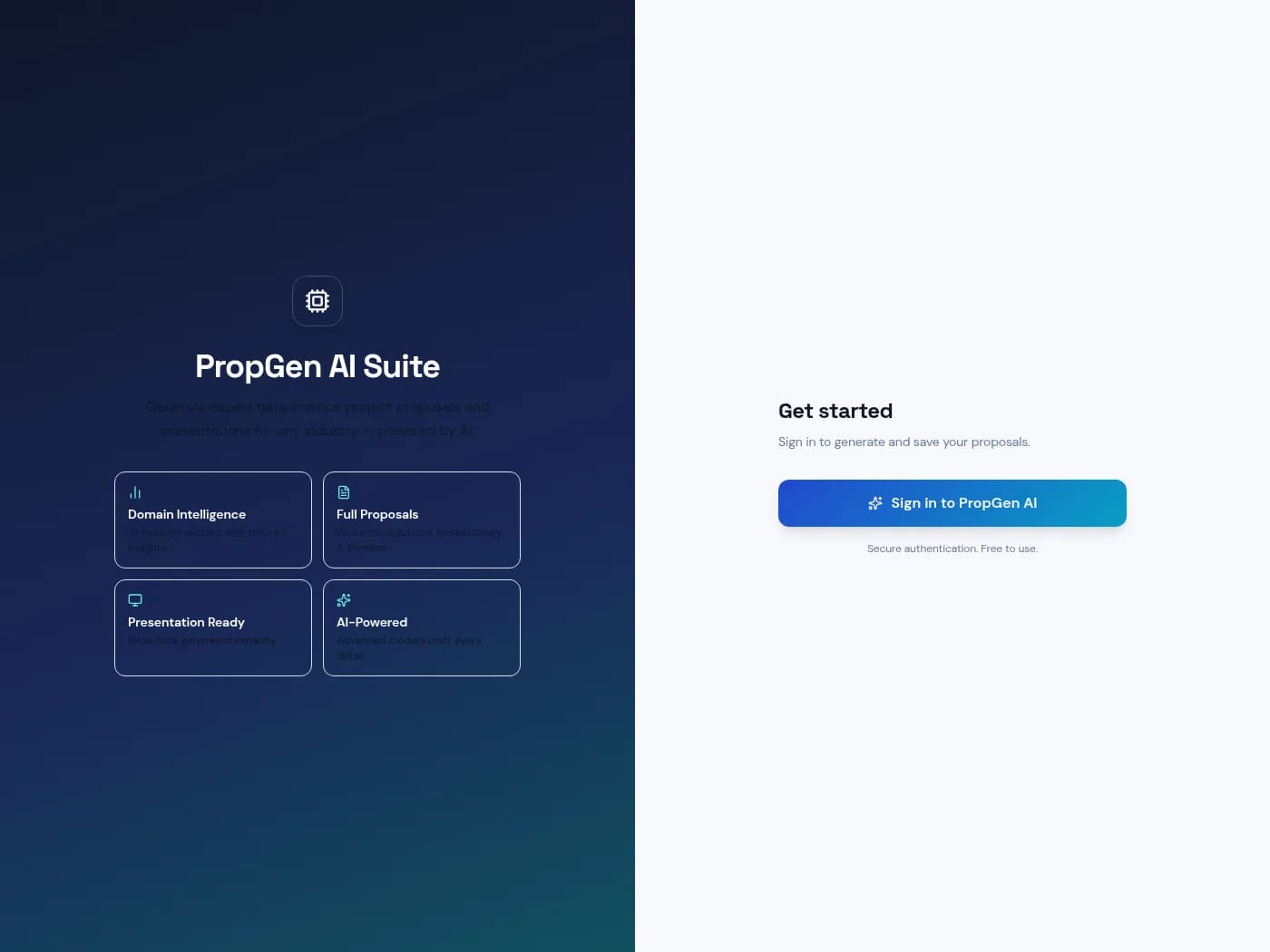 PropGen AI Suite