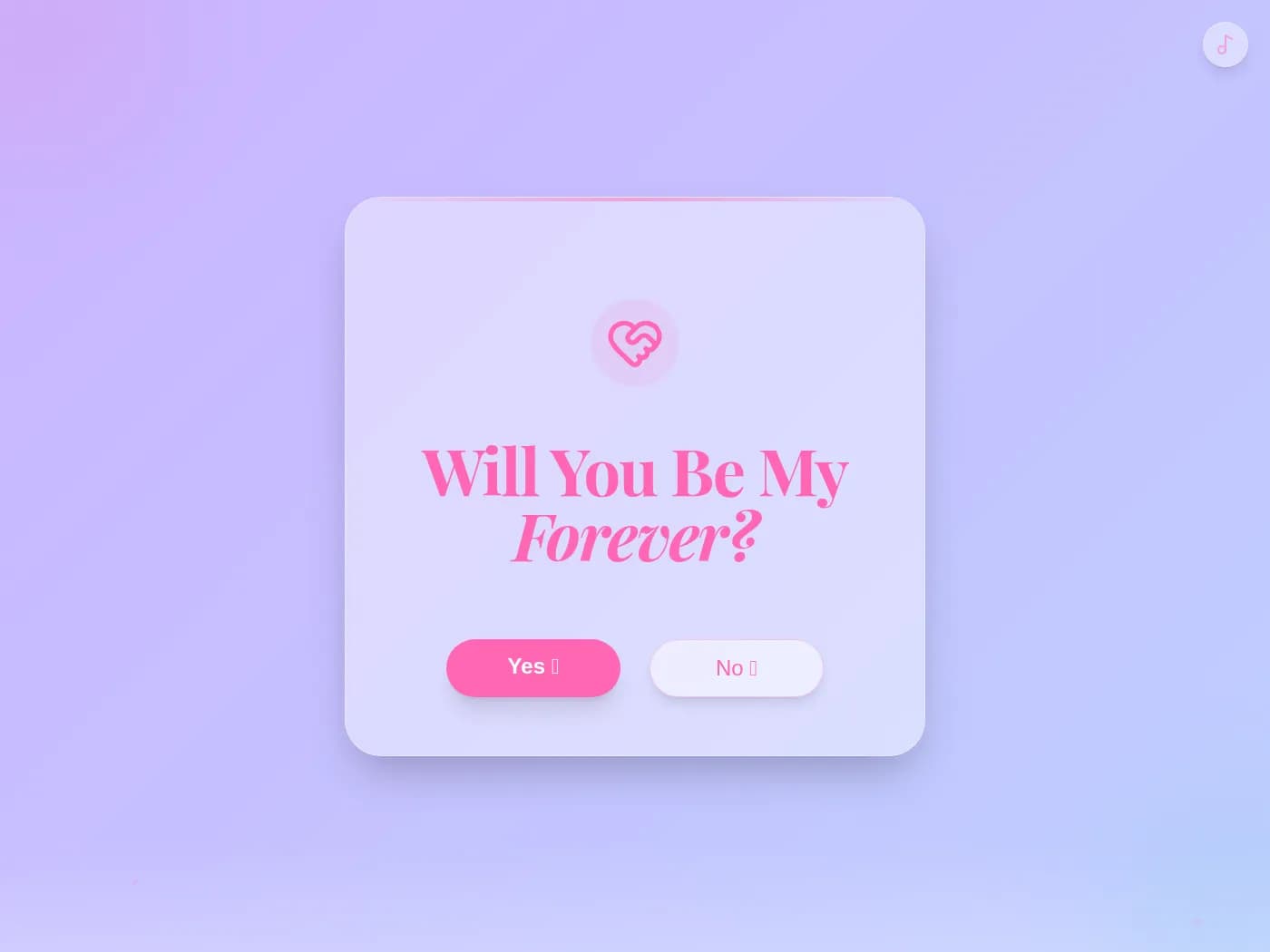 Forever Proposal Site