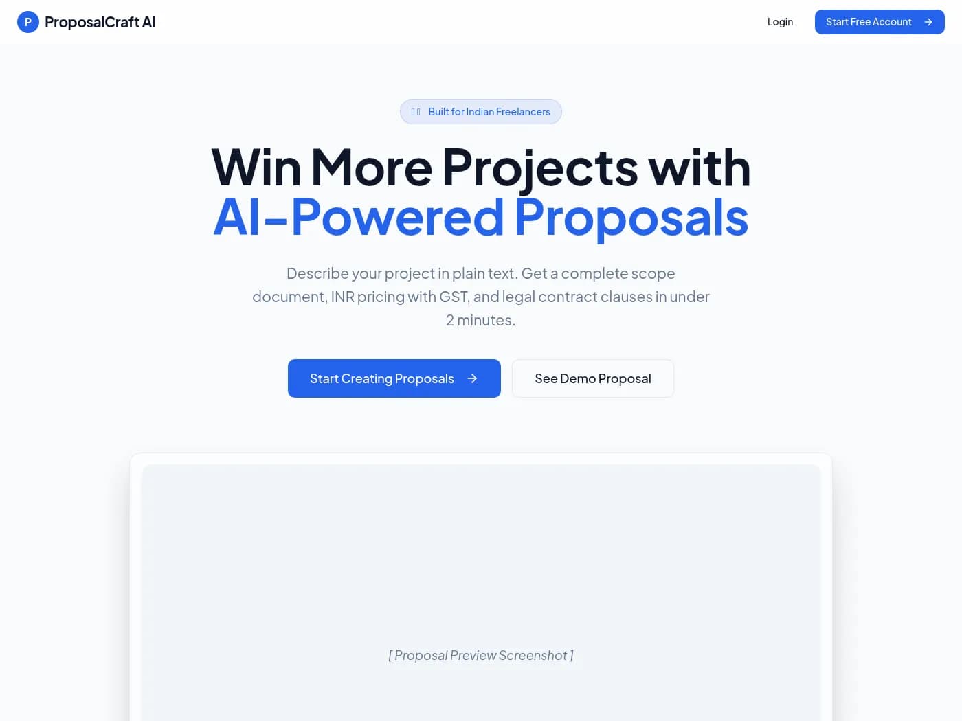 ProposalCraft AI