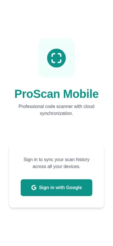 ProScan Mobile
