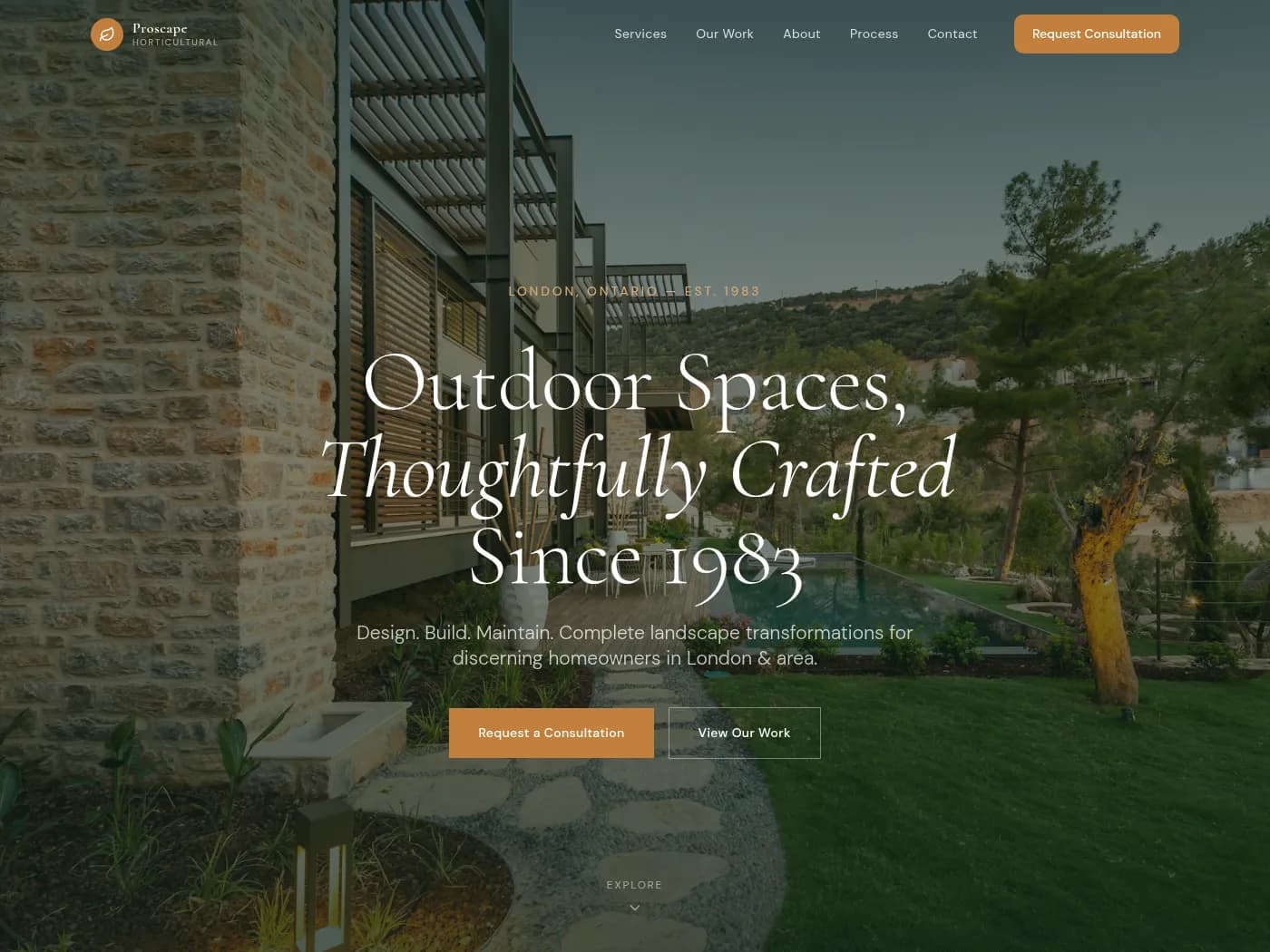 Proscape Web Presence