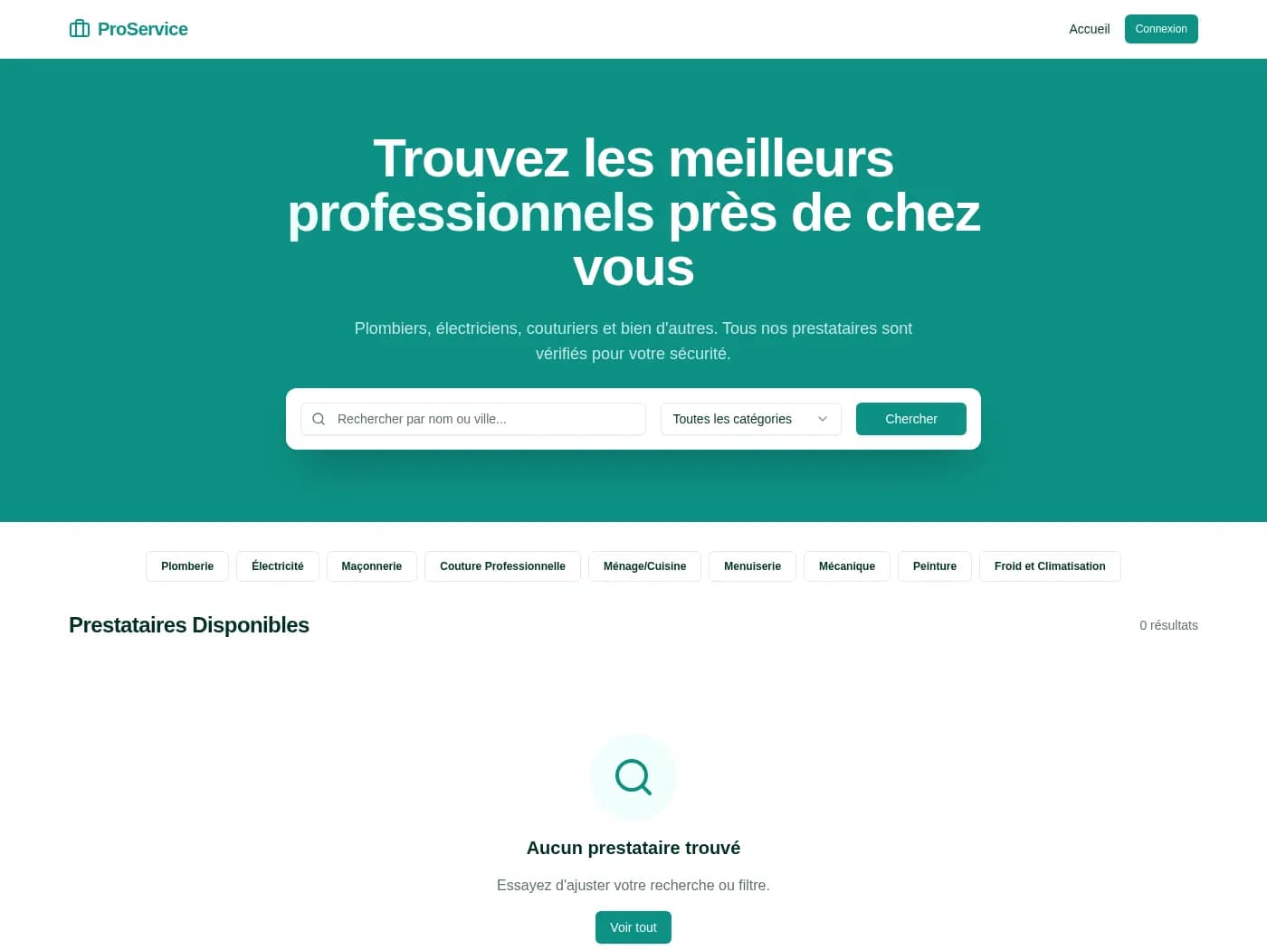 ProService Connection Platform