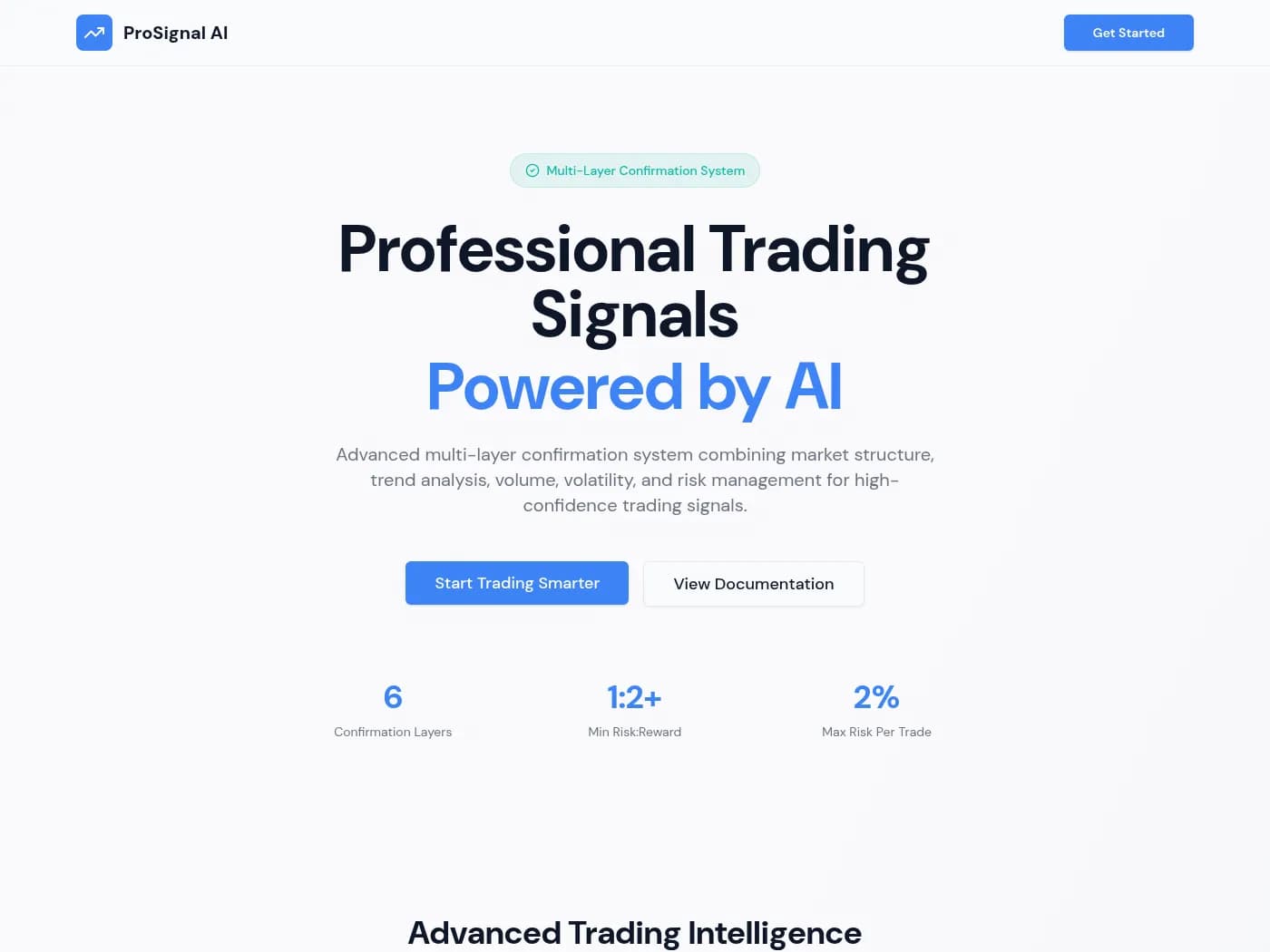 ProSignal AI Dashboard