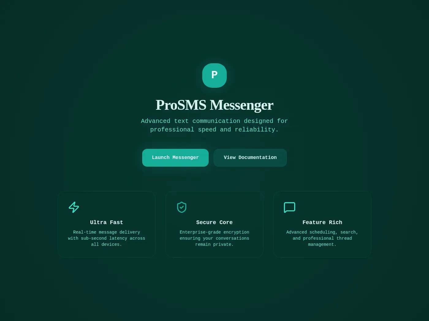 ProSMS Messenger