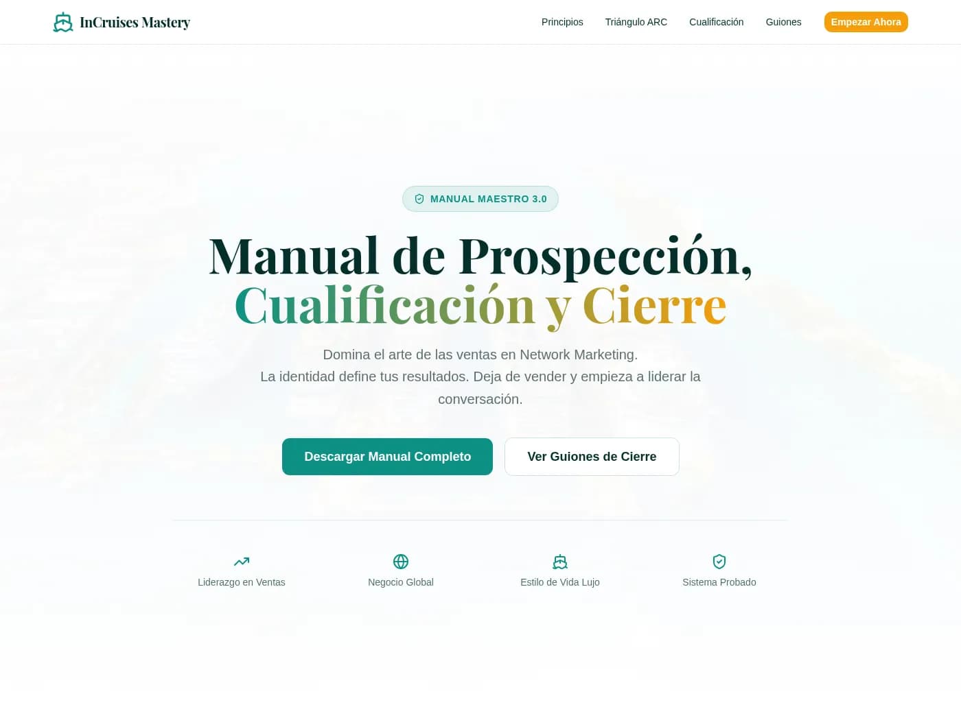 Prospección Master InCruises