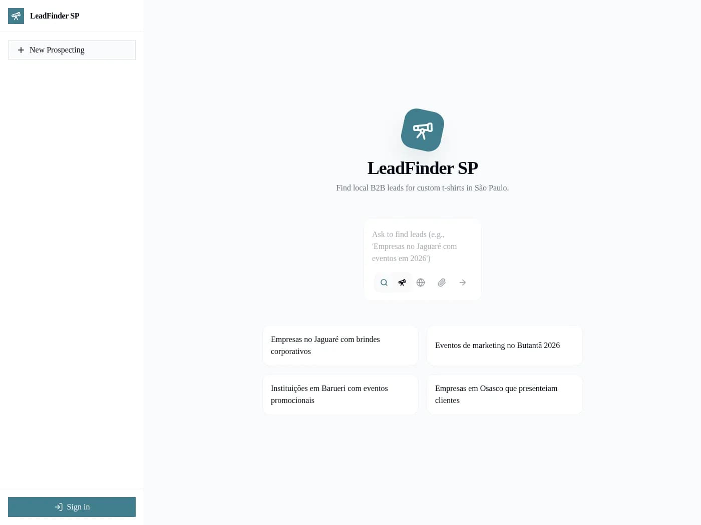 B2B Prospecta SP Leads