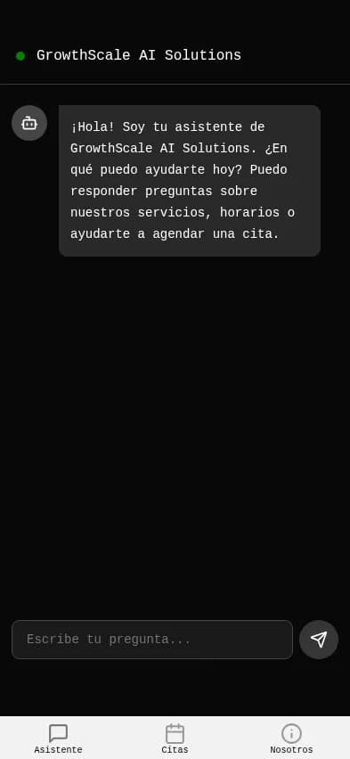 ProspectBot Mobile Assistant