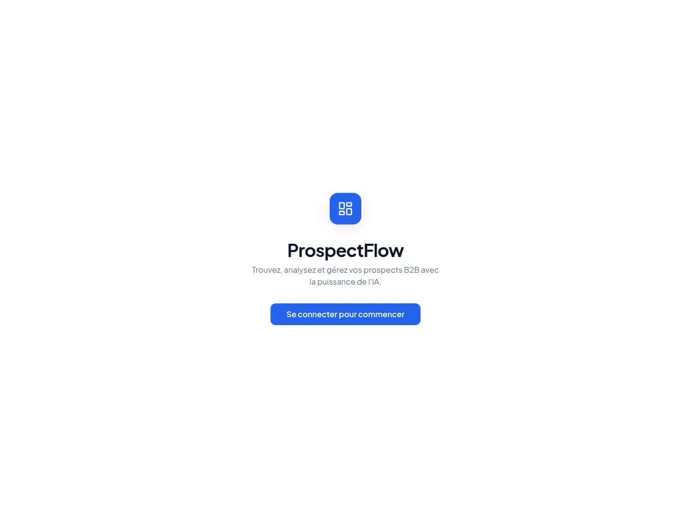 ProspectFlow B2B Prospect Finder