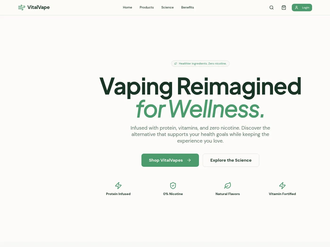 Healthy Protein Vapes Site