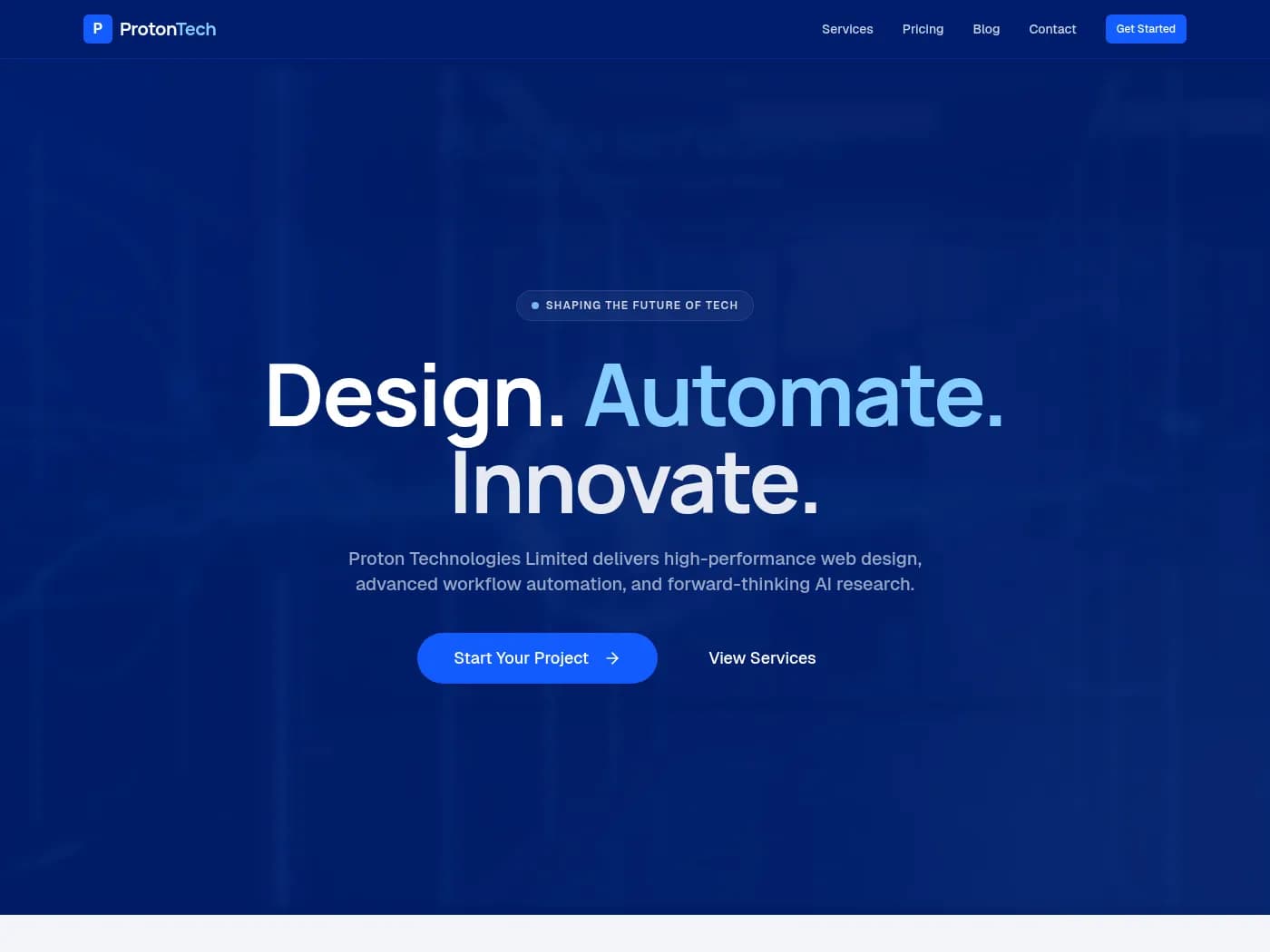 Proton Tech Official Site