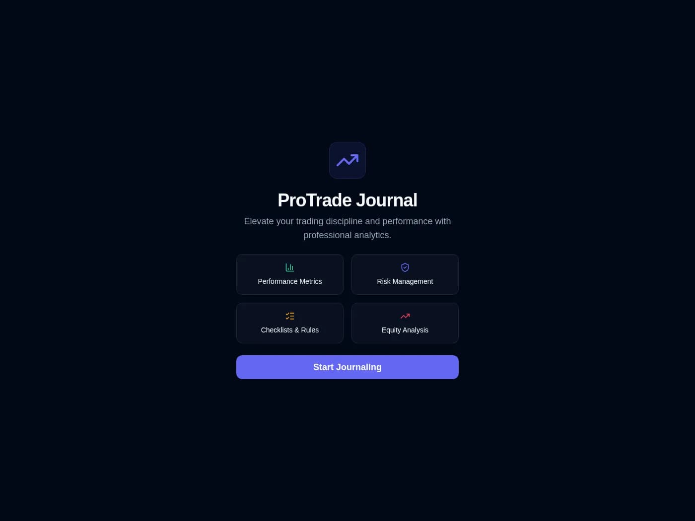 ProTrade Journal