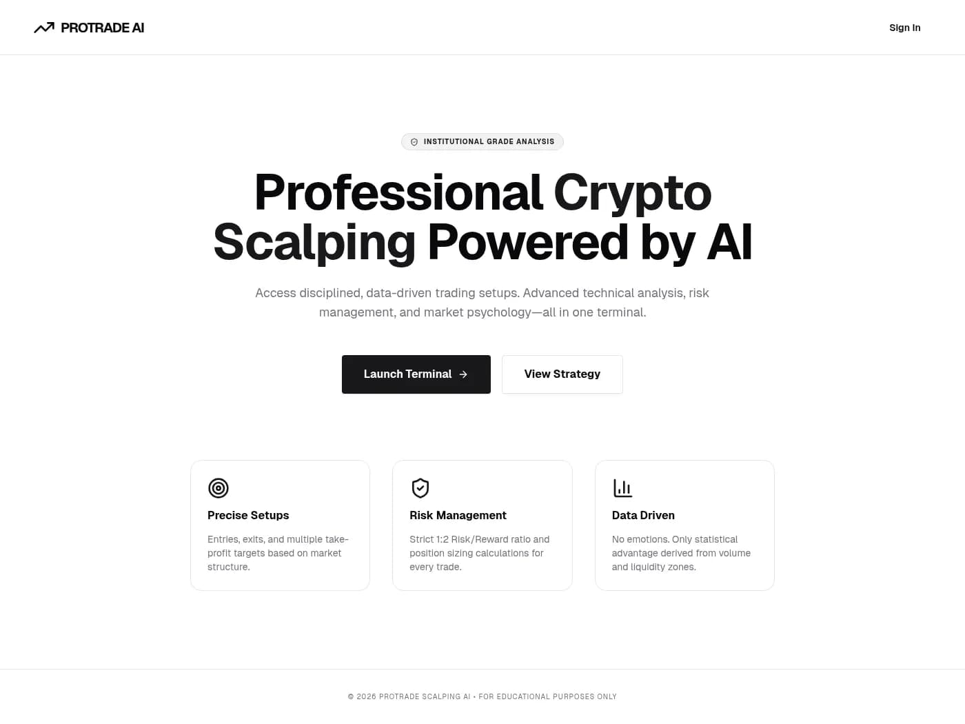 ProTrade Scalping AI