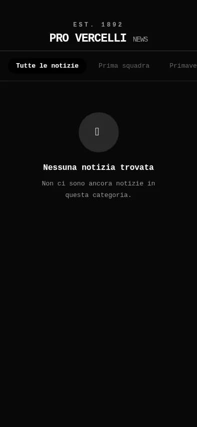 Pro Vercelli News