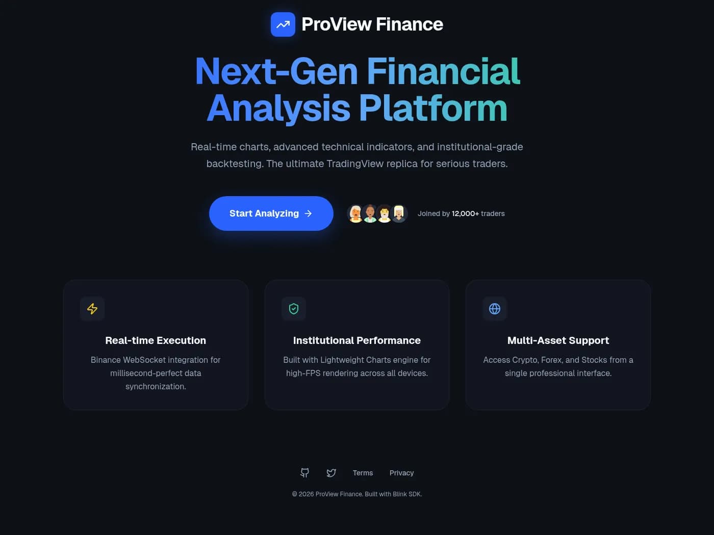ProView Finance Platform