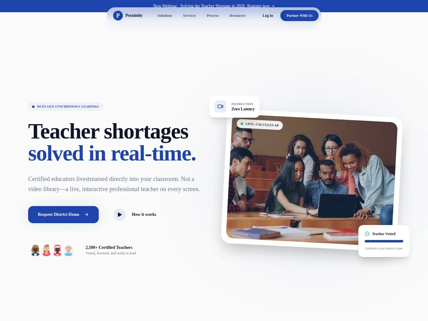 Proximity Learning Site