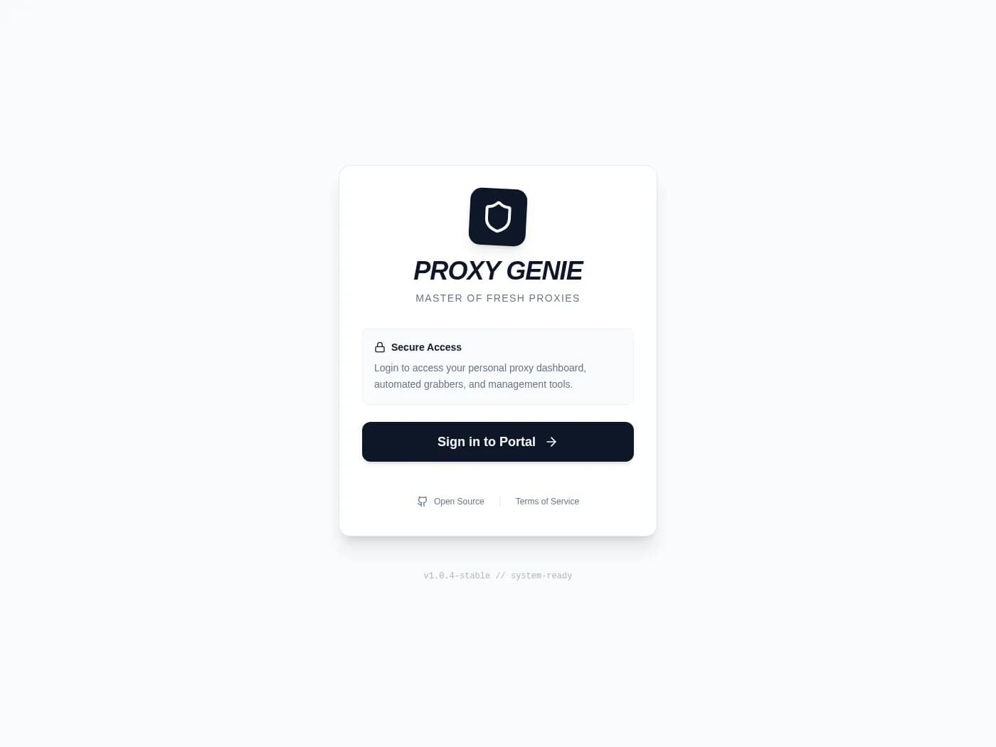 Proxy Genie
