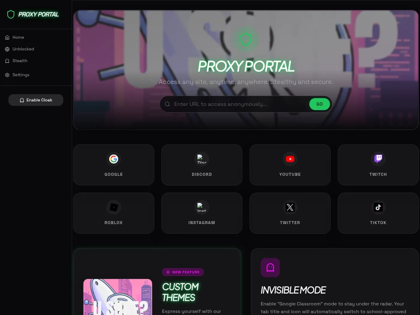 Proxy Portal