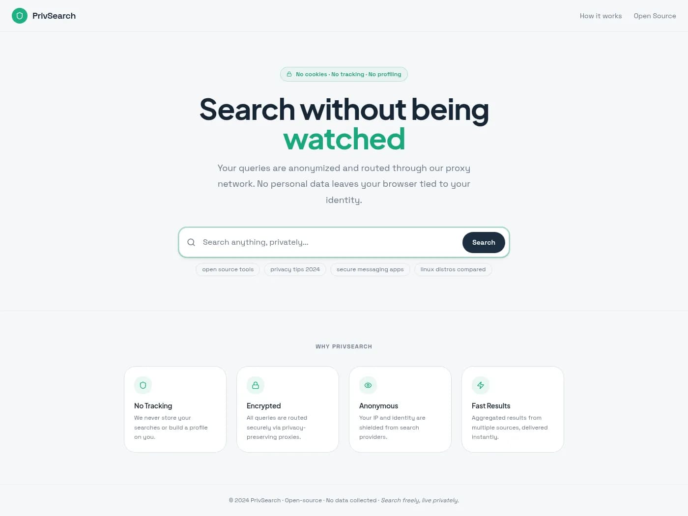 Proxy Search Portal