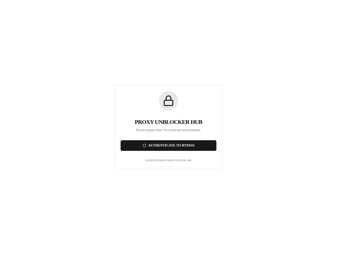 Proxy Unblocker Hub