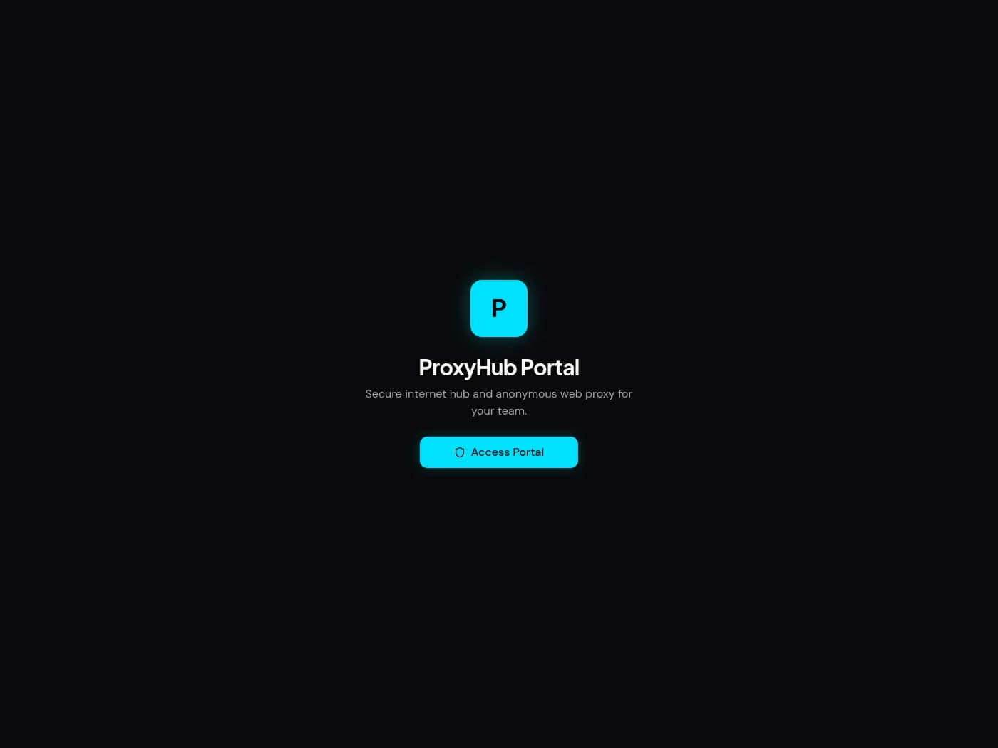 ProxyHub Portal