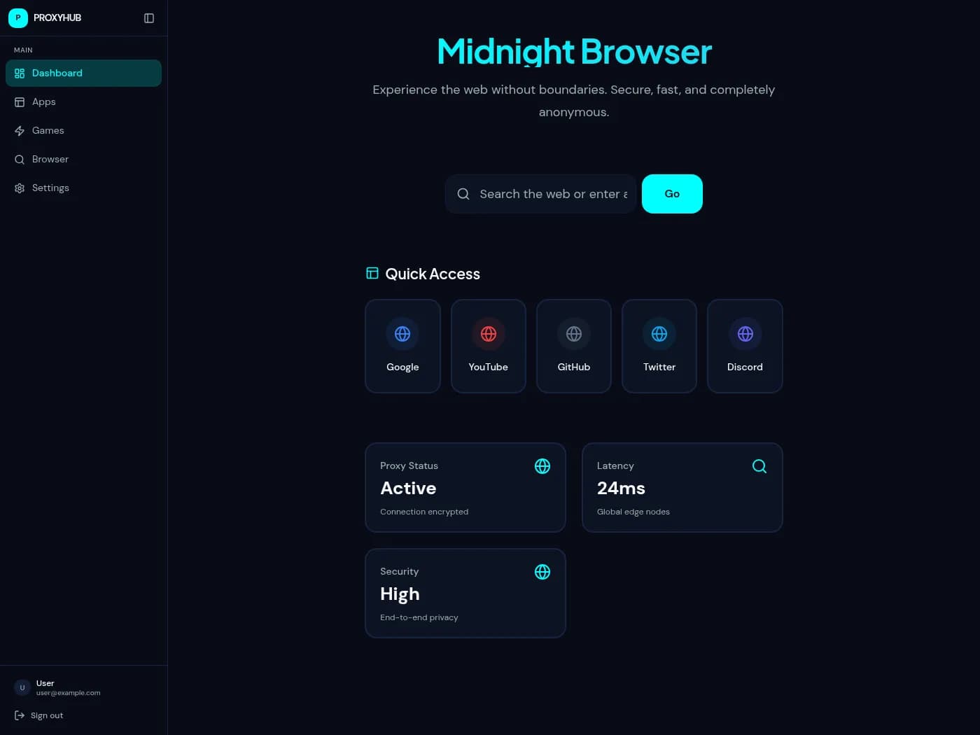 ProxyHub Portal