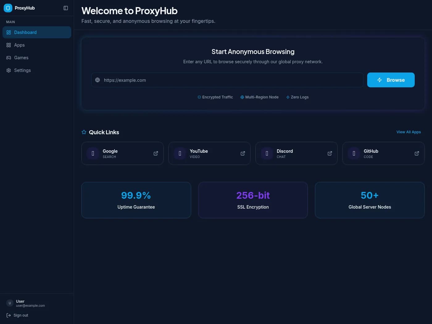 ProxyHub Portal
