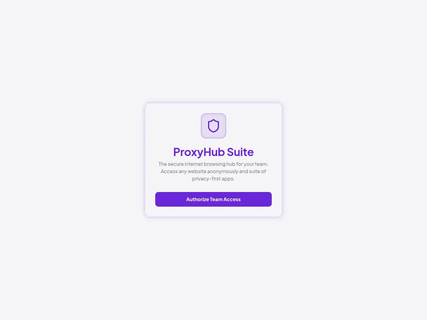 ProxyHub Suite