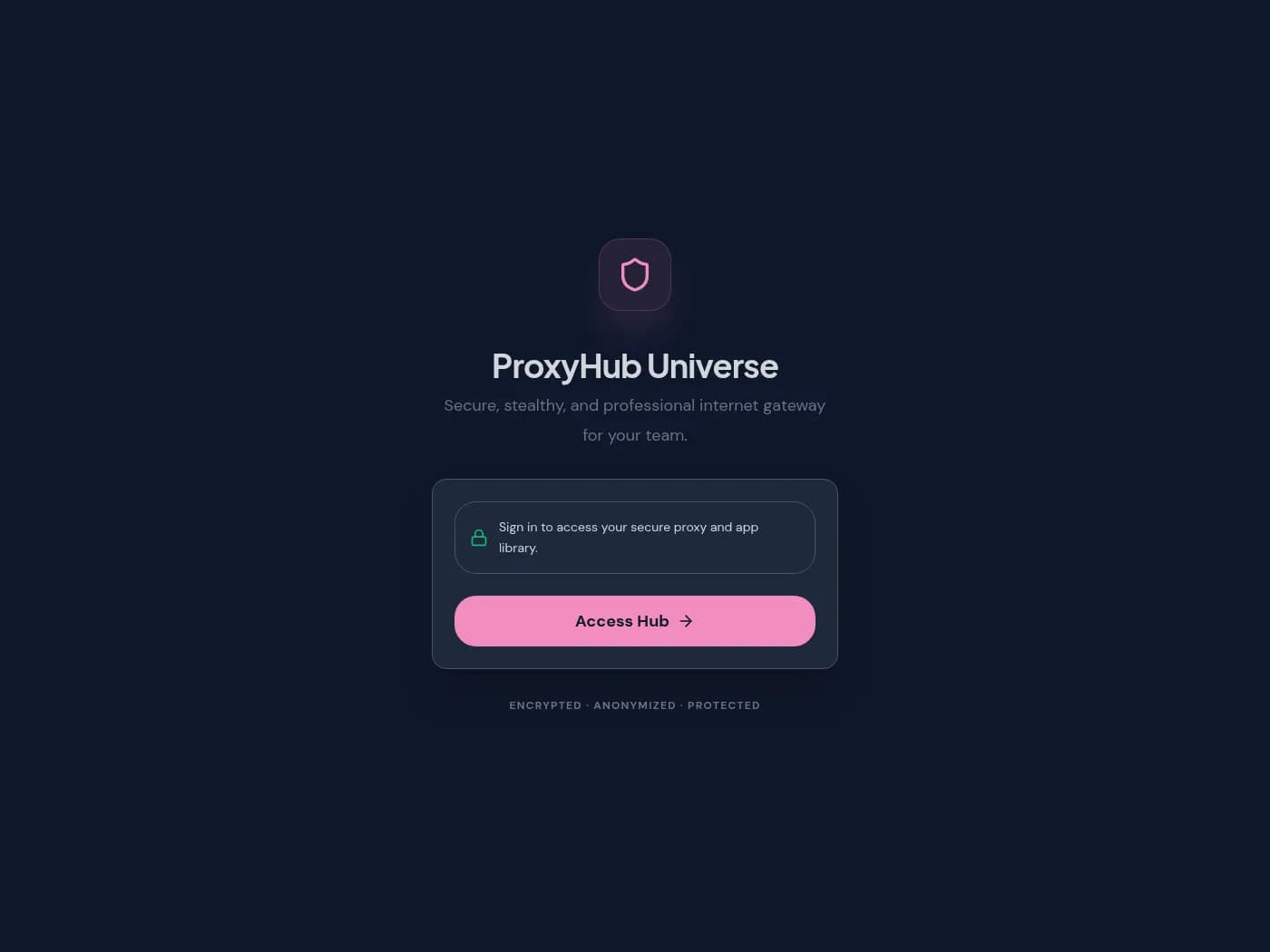 ProxyHub Universe