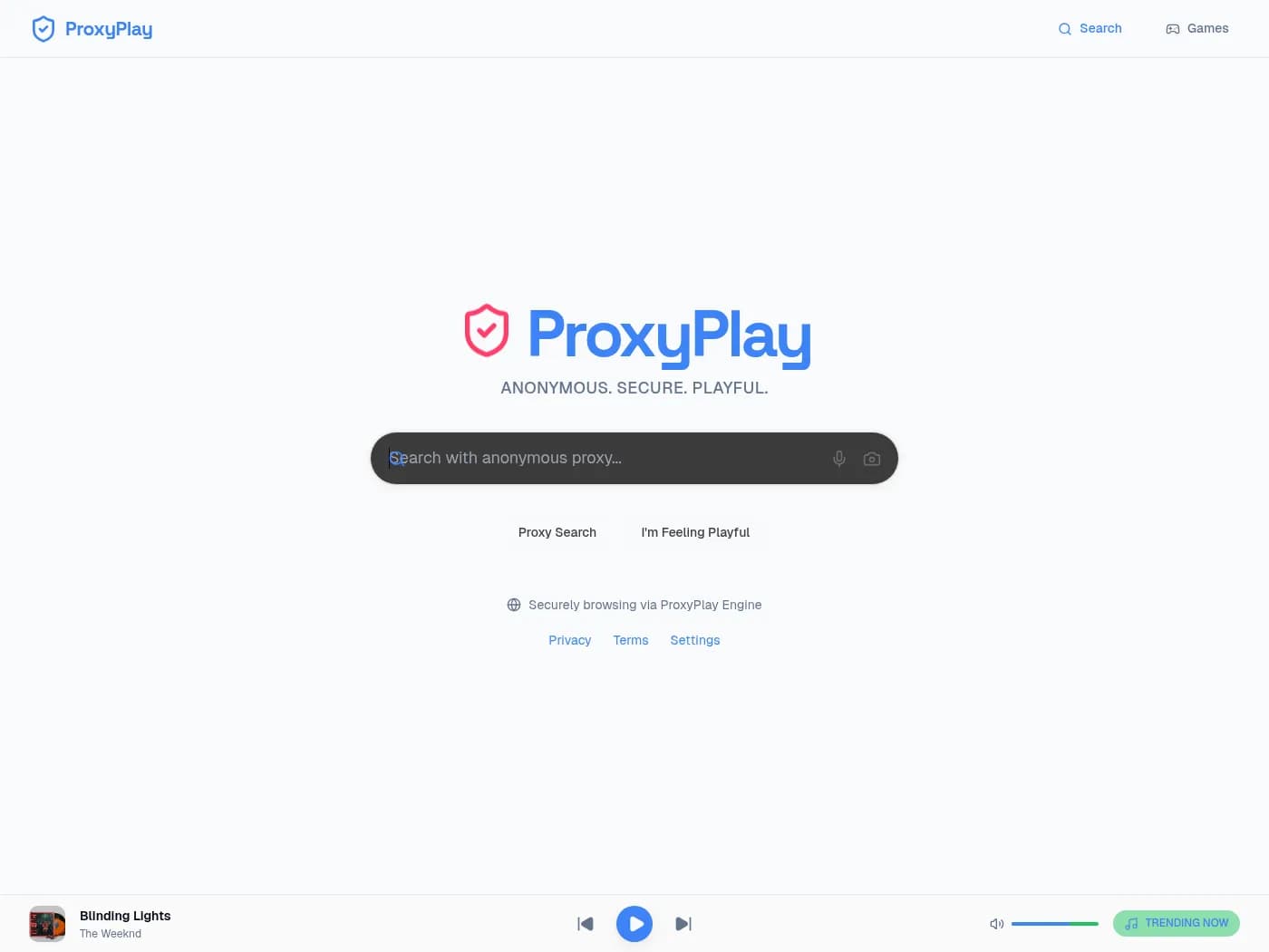ProxyPlay Portal