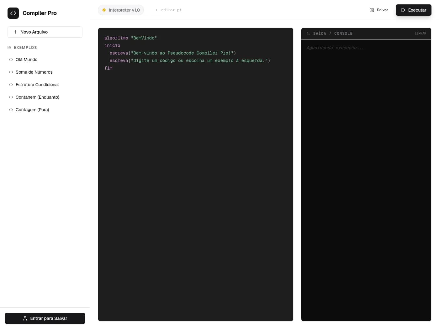 Pseudocode Compiler Pro