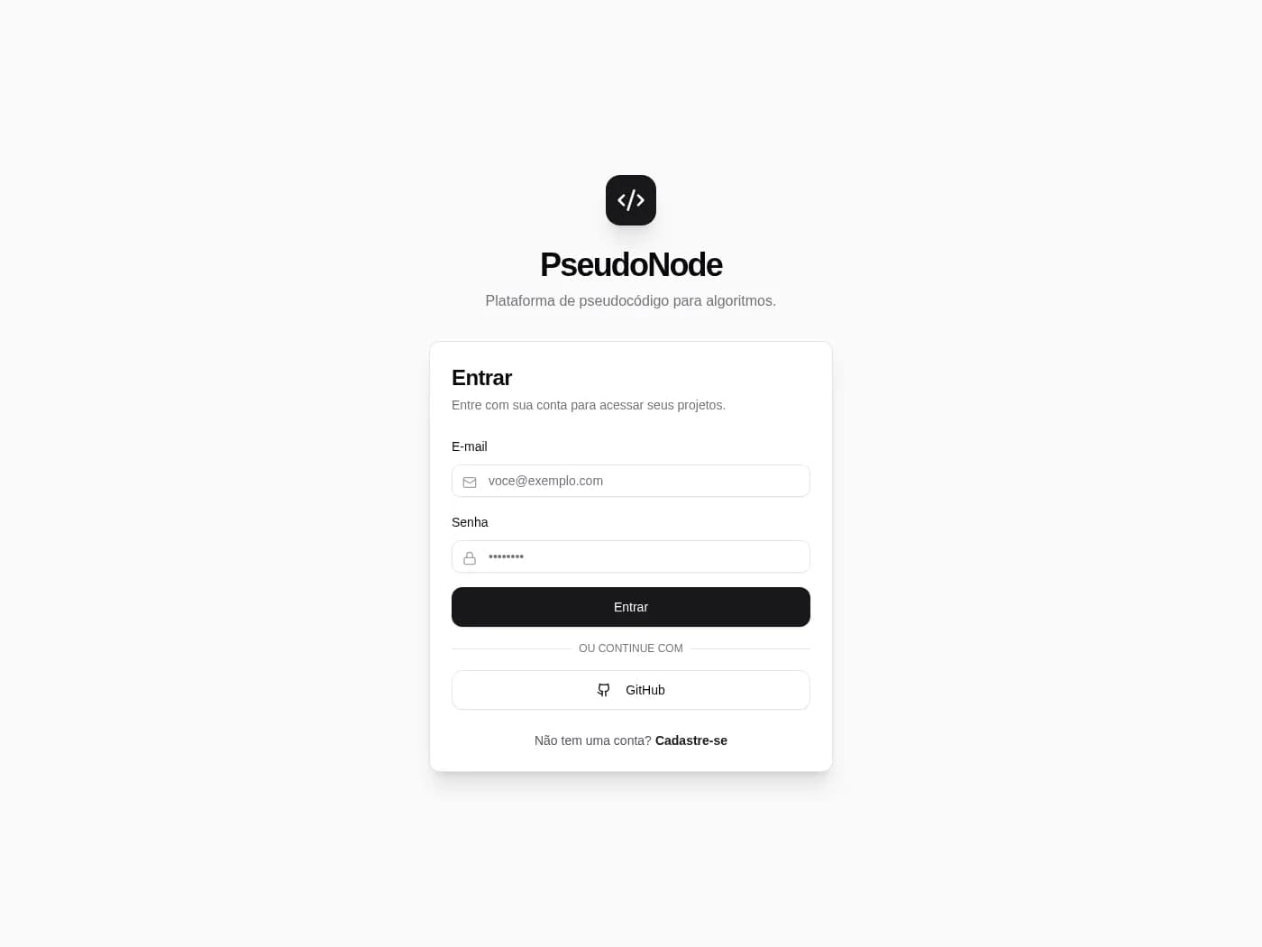 PseudoCode Platform