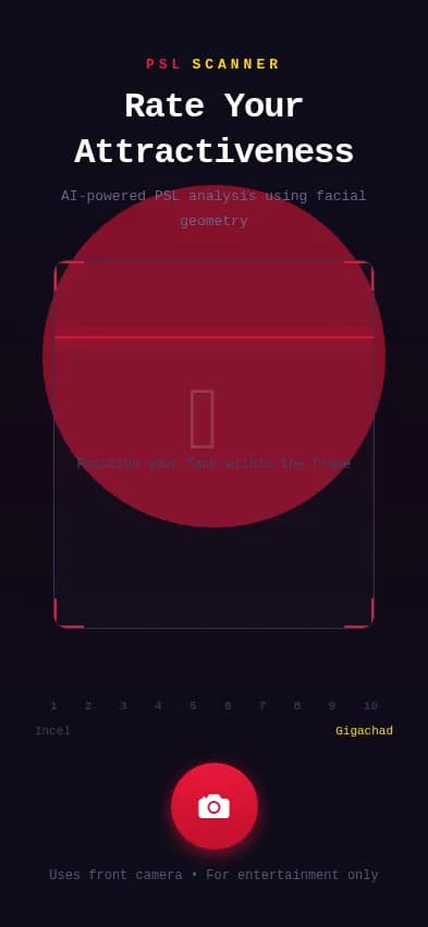 PSL Attractiveness Scanner
